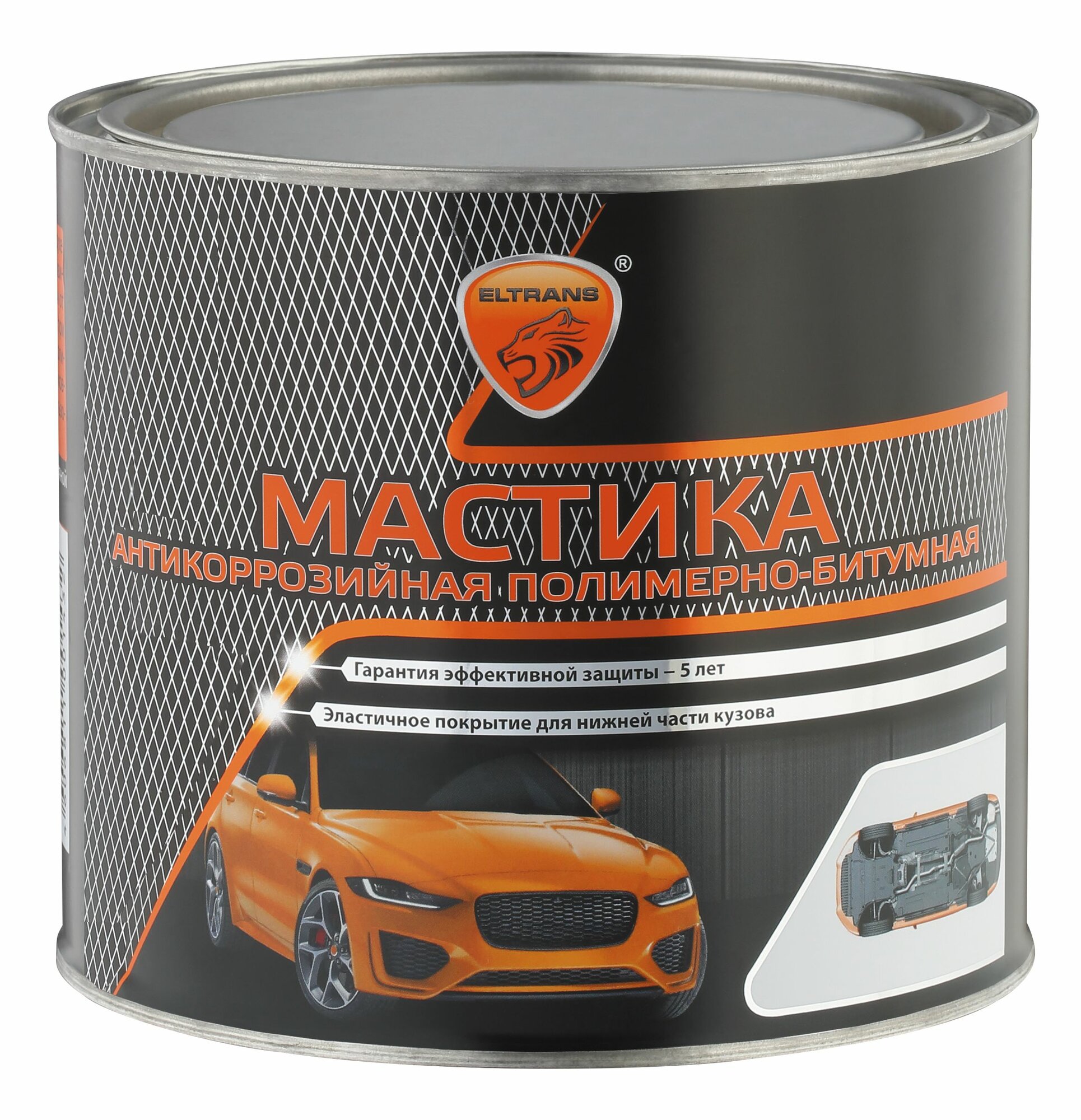 Мастика полимерно-битумная жестяная банка 2,4 л ELTRANS EL-0208.02 ELTRANS EL-0208.02