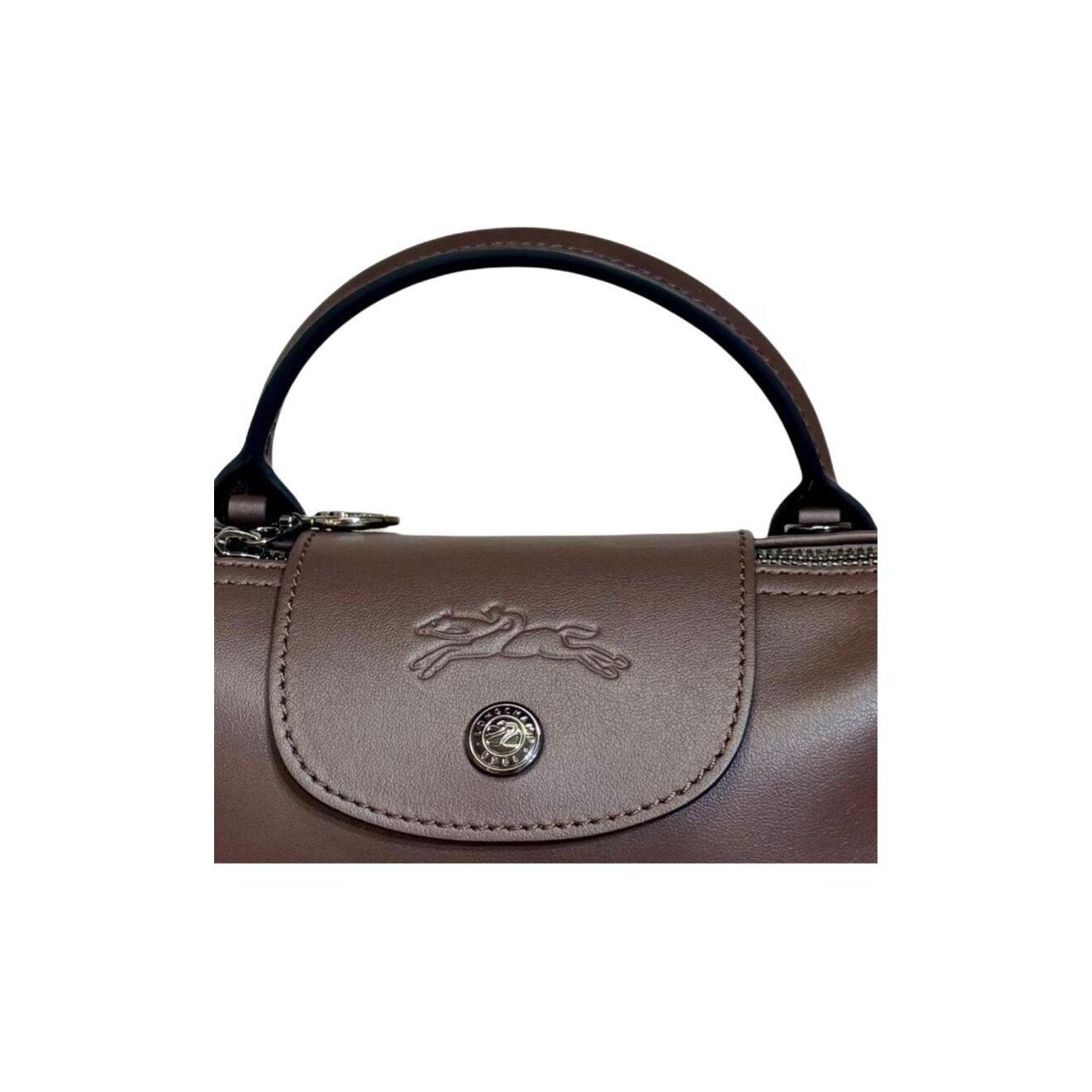 Сумка Longchamp Le Pliage Xtra, фактура матовая, мокко — фото 1