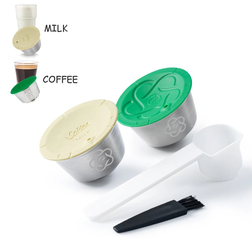 Многоразовые капсулы RECAFIMIL для Dolce Gusto, Белый