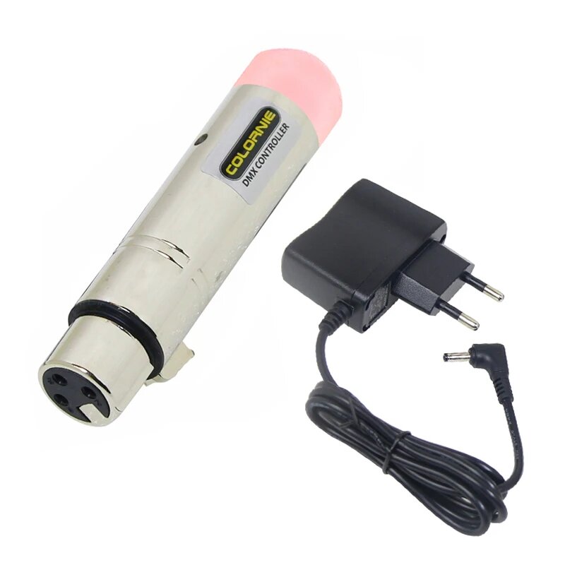 COLORNIE DMX контроллер беспроводной, EU Plug, 1pcs MINI Receiver
