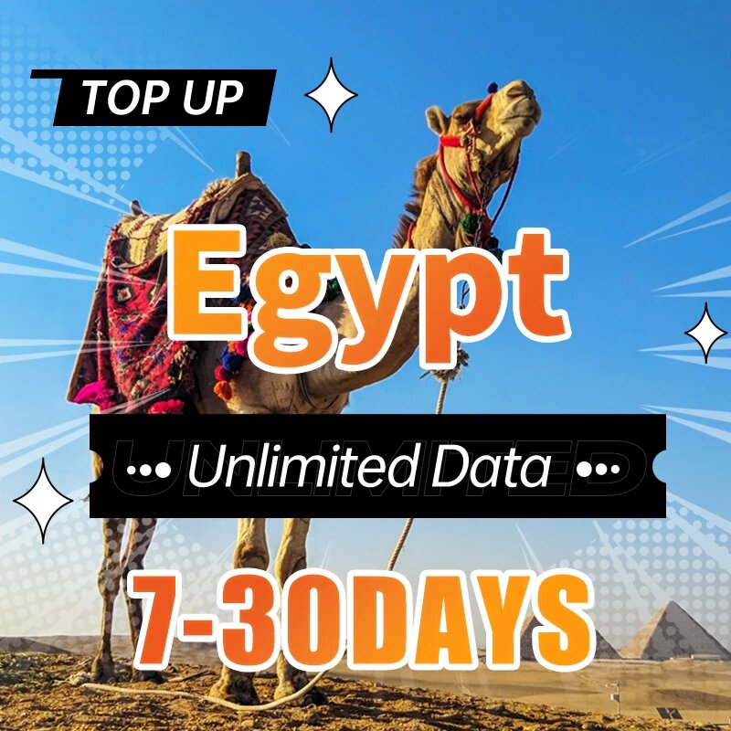 Египетская сим-карта 15 дней 3GB Unlimited