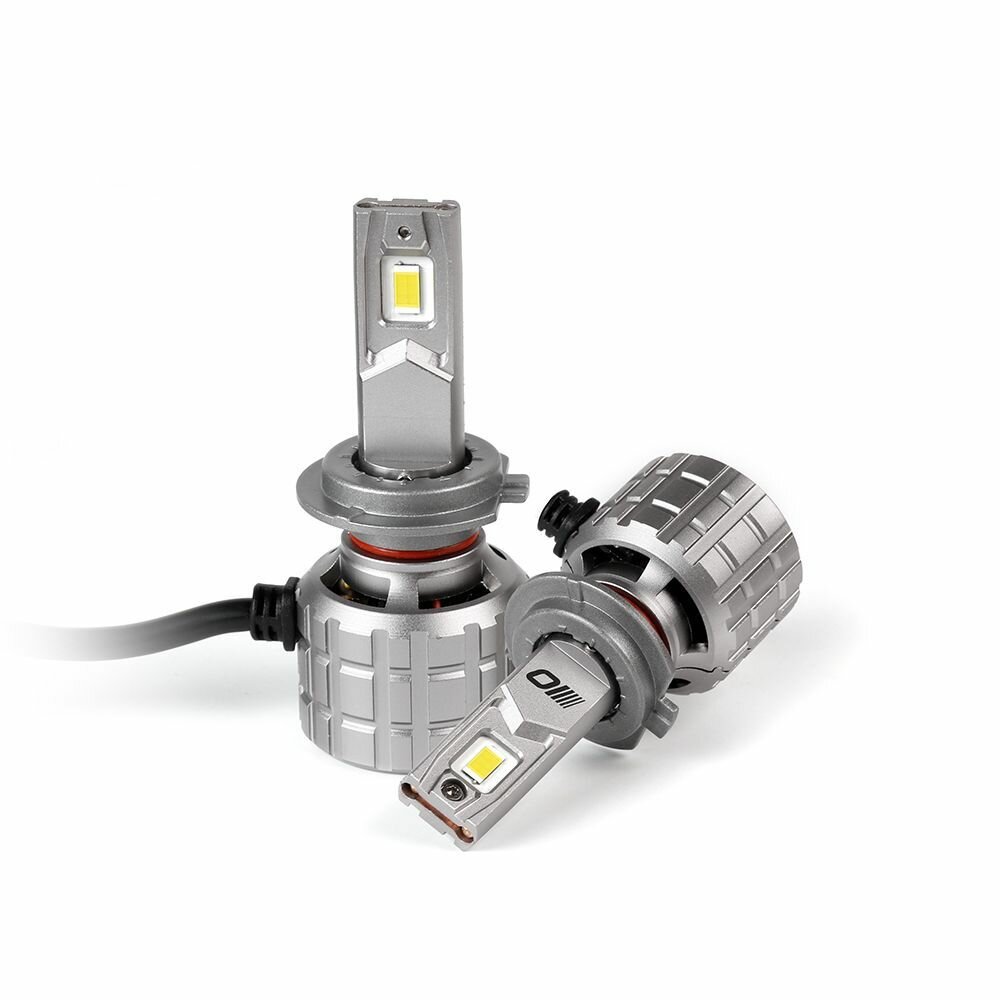 Cветодиодные лампы H7 Optima Premium LED проспект, 80W, 5000K, 12-24V, комплект 2 шт.