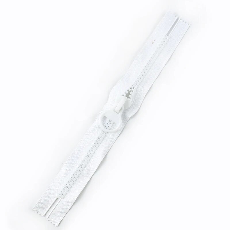 Meetee цветные большие молнии из смолы 20/25/30 см Белый, No10-20cm, White, 5Pcs