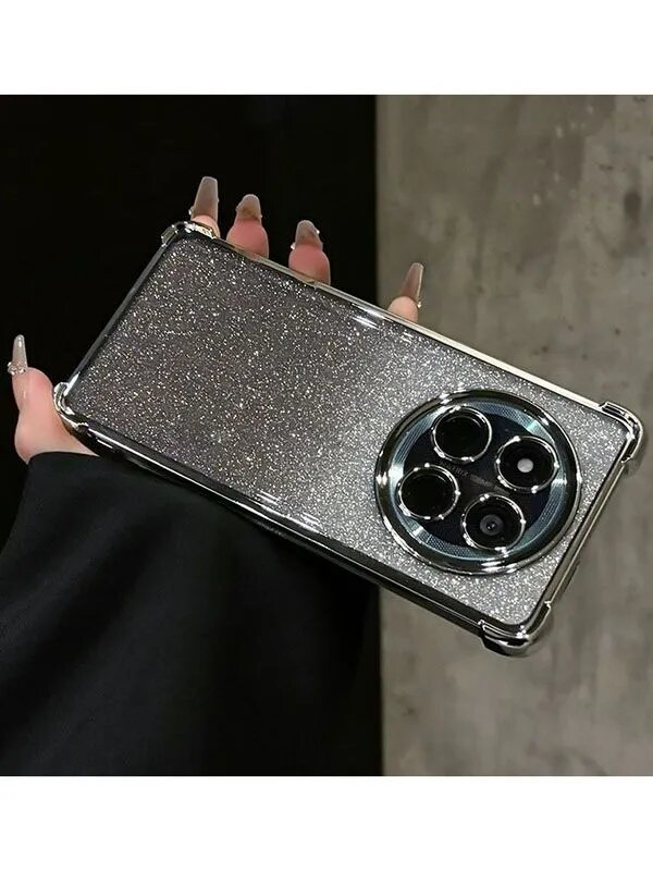 Чехол противоударный на Honor X9C / блестки чехол на Хонор Honor X9C / чехол на Honor Magic7 Lite