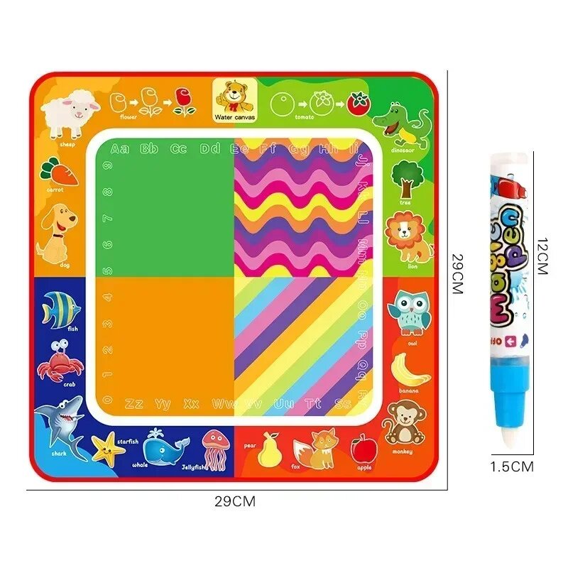 Водная доска для рисования SMHXIANGQIANJIN Magic Water Drawing Mat 29x29cm S