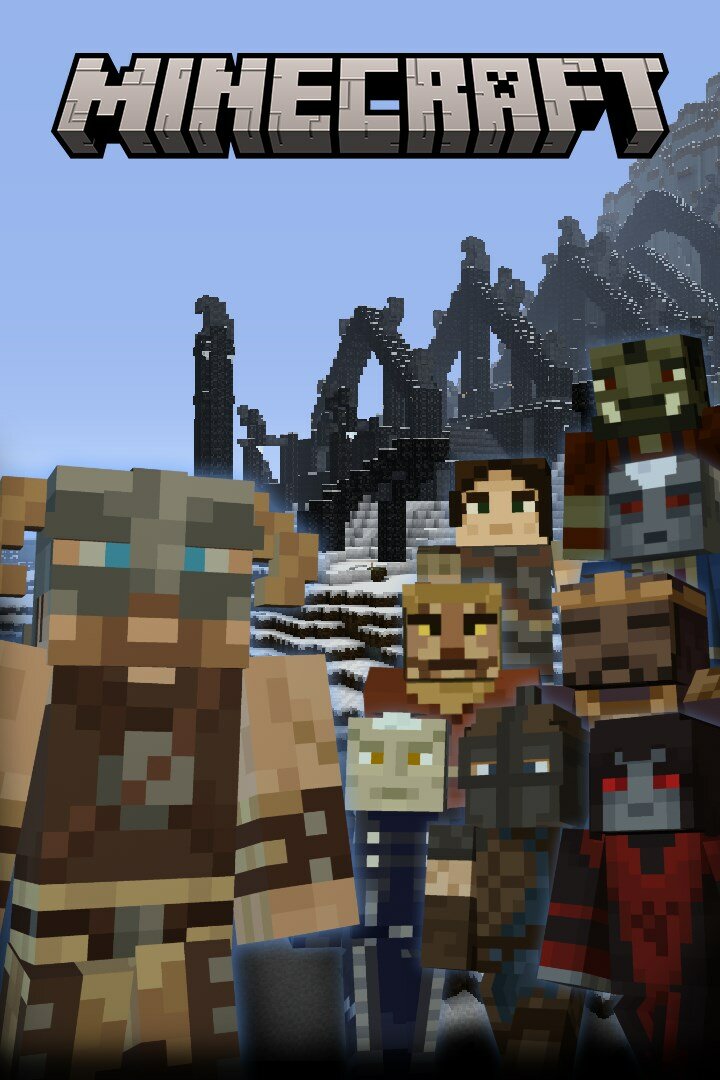 Minecraft Dragonborn Mash-up — Dragonborn Mash Up — дополнение (DLC) для Xbox · нужна базовая игра