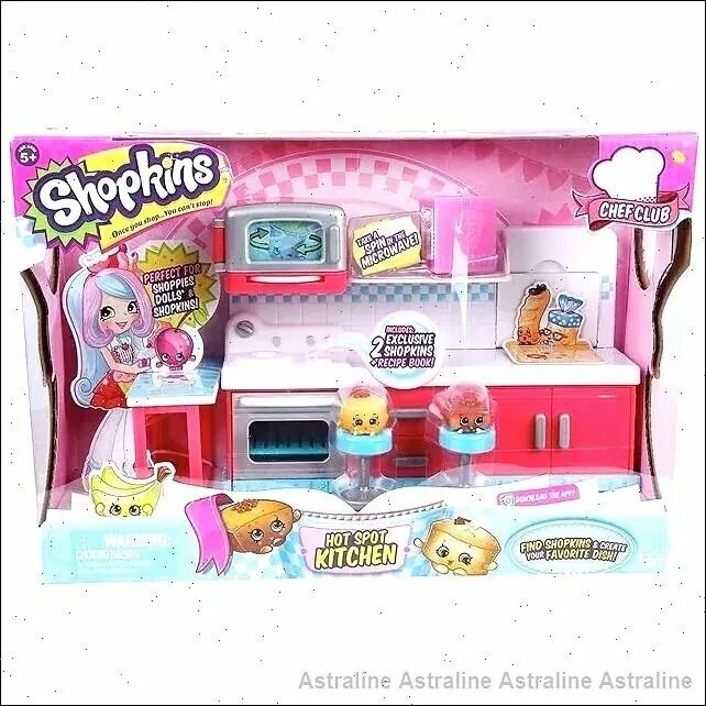 Shopkins, Игрушки и аксессуары для игровых домиков