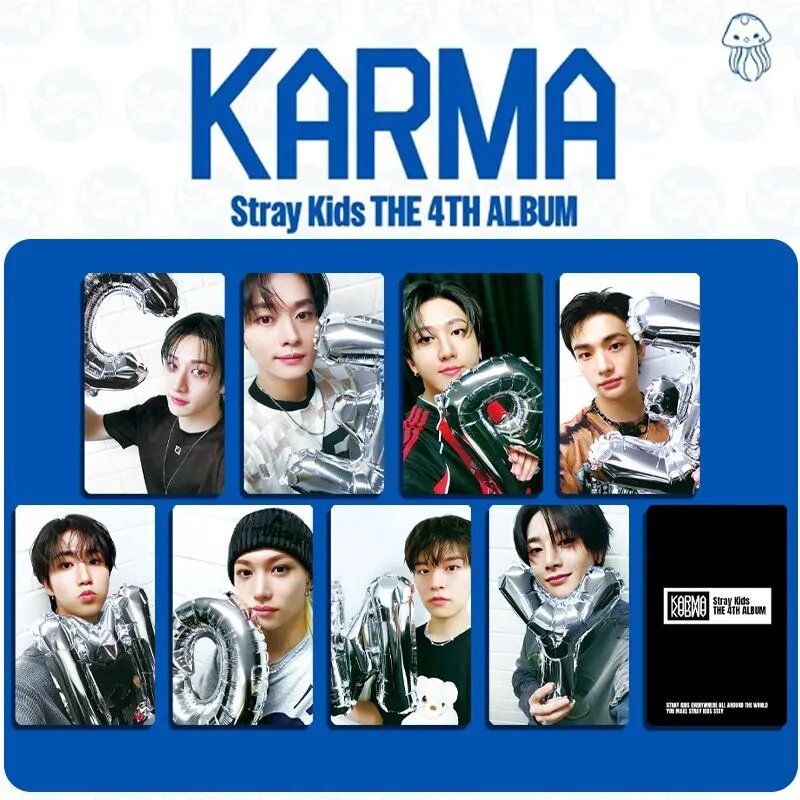 Карточки StrayKidsStray Kids k-pop карточки коллекционные кпоп карты 54 * 86 мм 8 шт