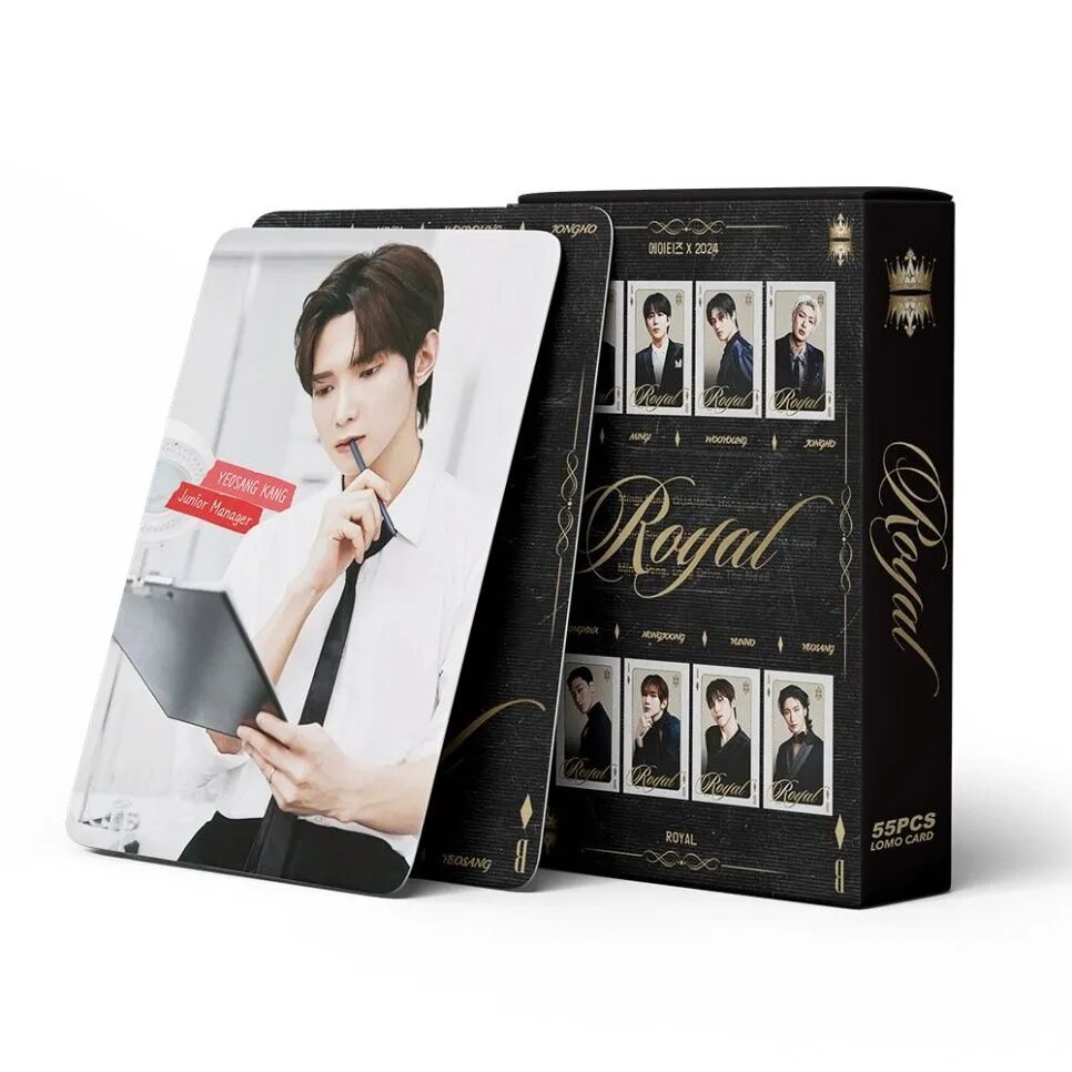 Kpop ATEEZ карта, альбом ROYAL lomo карта
