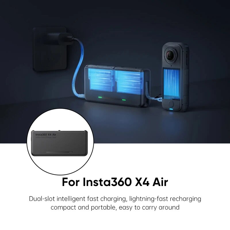 Зарядное устройство Insta360 X4 Air, Fast Charge Case