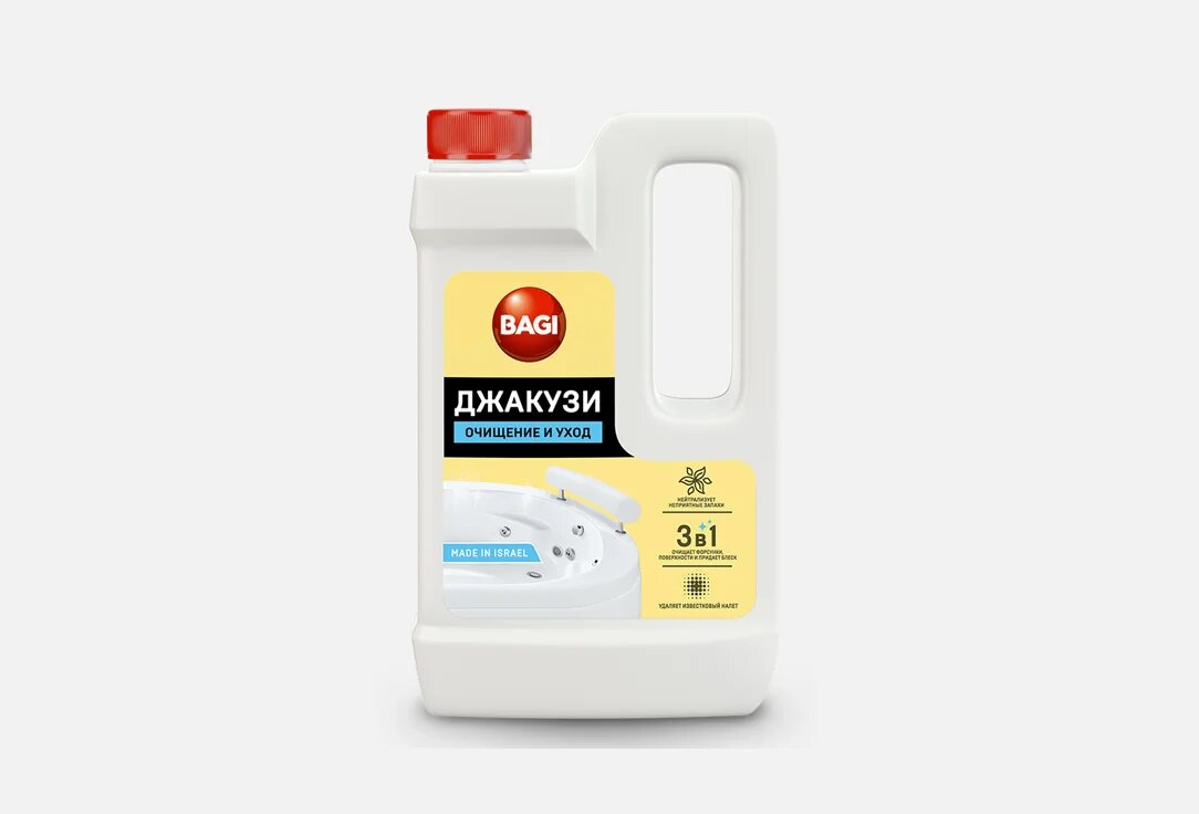 Bagi джакузи Средство для чистки поверхностей ванн, джакузи и бассейнов 550 мл