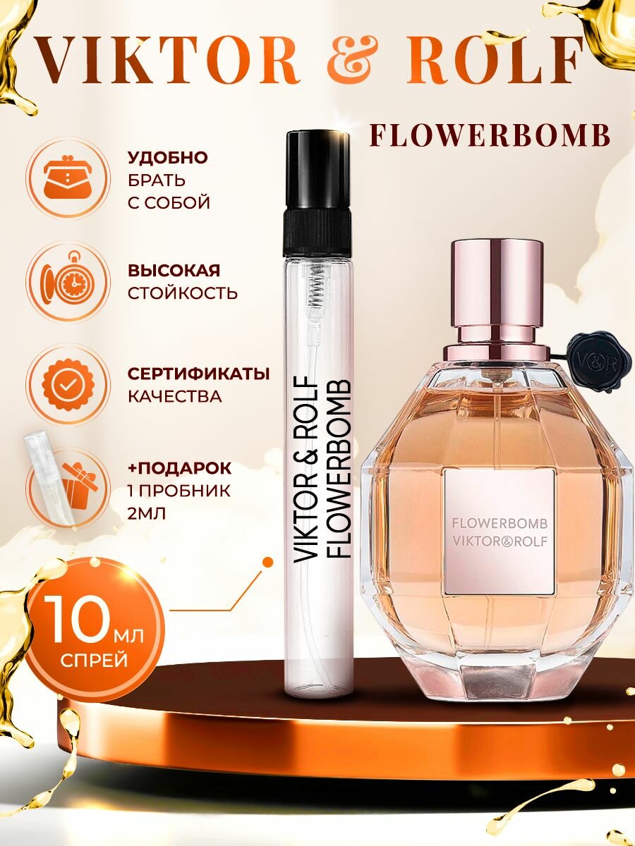 Viktor & Rolf Flowerbomb парфюм женский стойкий 10мл