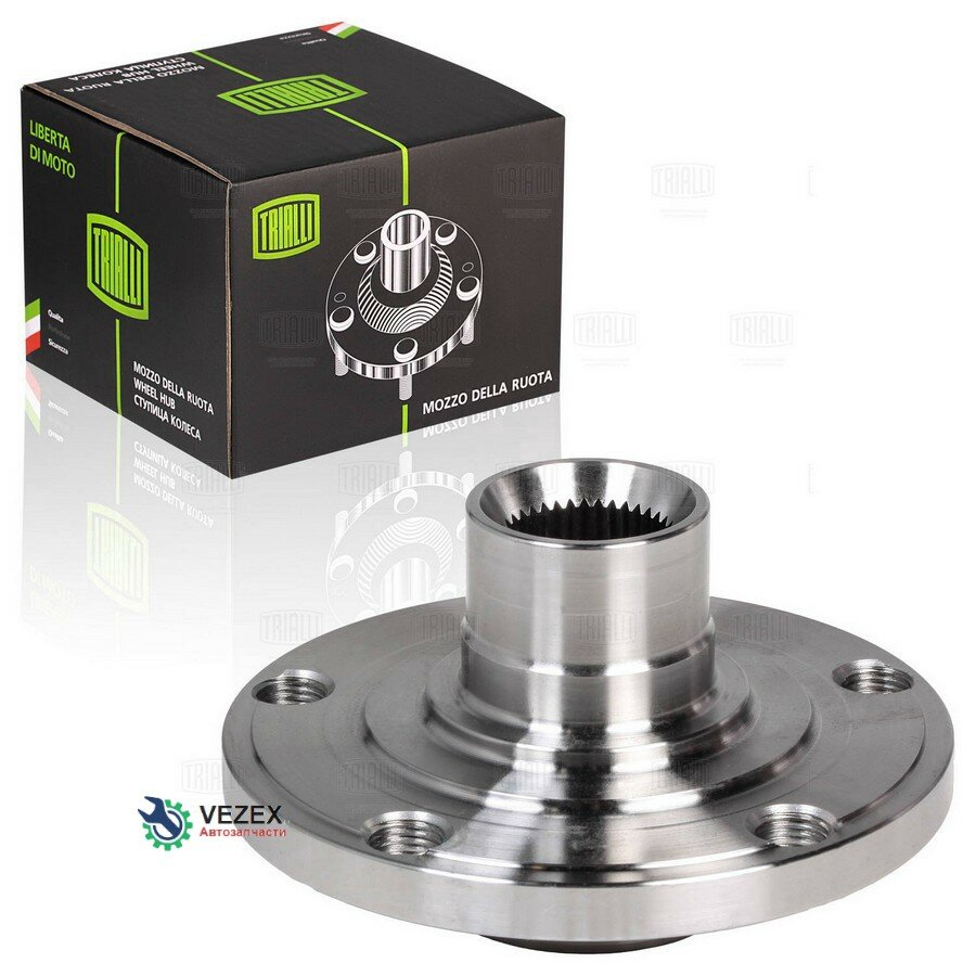 TRIALLI MR1802 Ступица для а/м VW Passat B5 (96-)/Audi A4 (94-)/A6 (97-) 38 шлиц. (перед.) (MR 1802)
