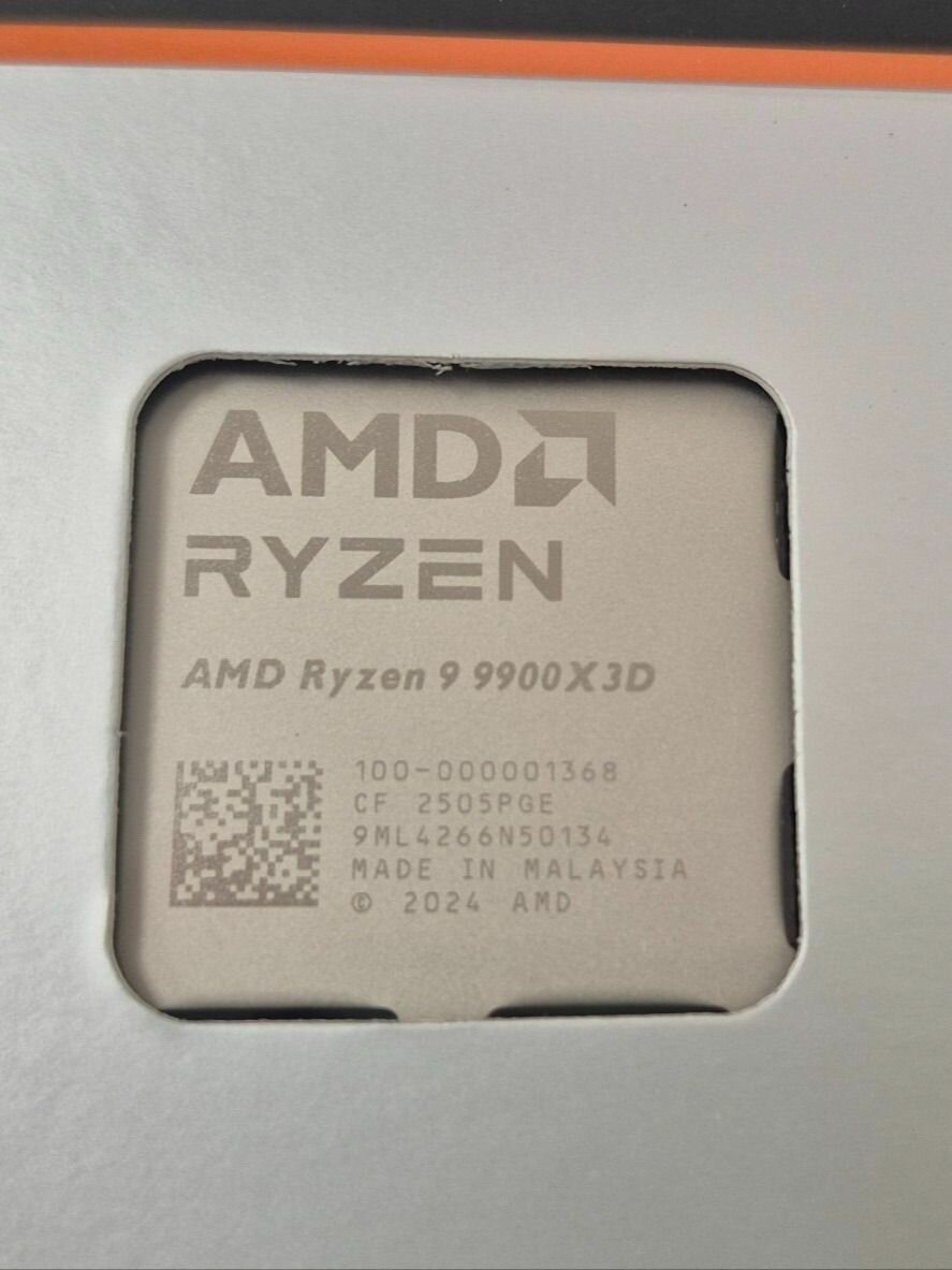 Процессор AMD Ryzen 9 9900X3D — фото 1