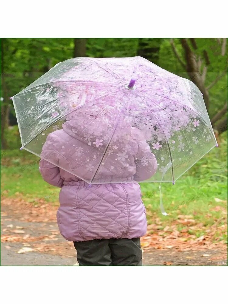 Зонт , фиолетовый — фото 1