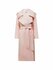 Пальто Another Tomorrow Belted trench coat, размер M-L, розовый
