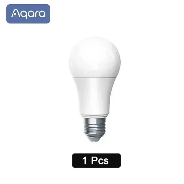 2025 новый Умный светодиодный лампочка Aqara Smart LED Bulb T1 Zigbee 3.0 Bluetooth E27 2700K-6500K 220-240V Умный домашний свет для Xiaomi mihome Homekit-1 шт.