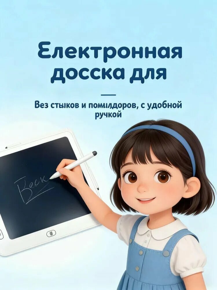 Графический планшет для рисования 16 дюймов детский