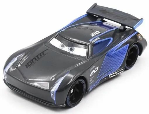 Коллекционная металлическая литая машинка из мультфильма "Тачки" (Cars) Джексон Шторм