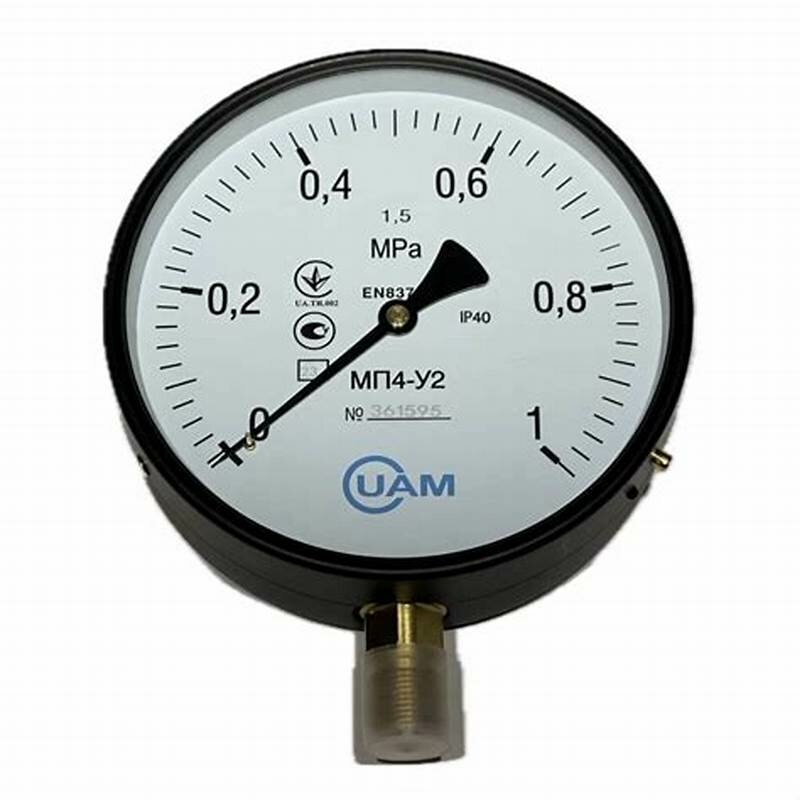 Манометр МП-100М5, 0–1,0 МПа