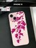 Силиконовый чехол на Apple iPhone 15 / Айфон 15 с принтом Яркая розовая сакура