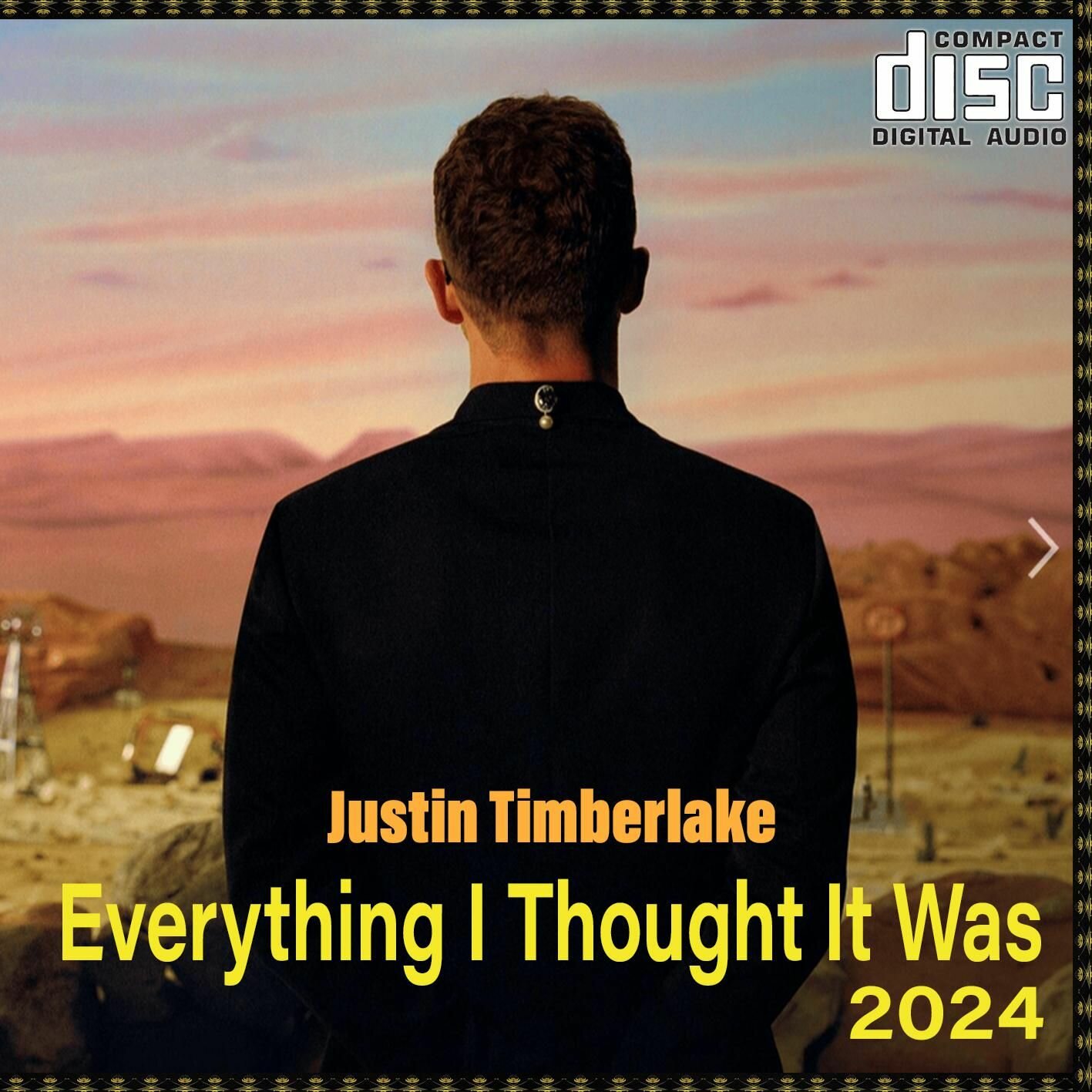 Justin Timberlake - Everything I Thought It Was (2024) (Запись на CDR) (CD)