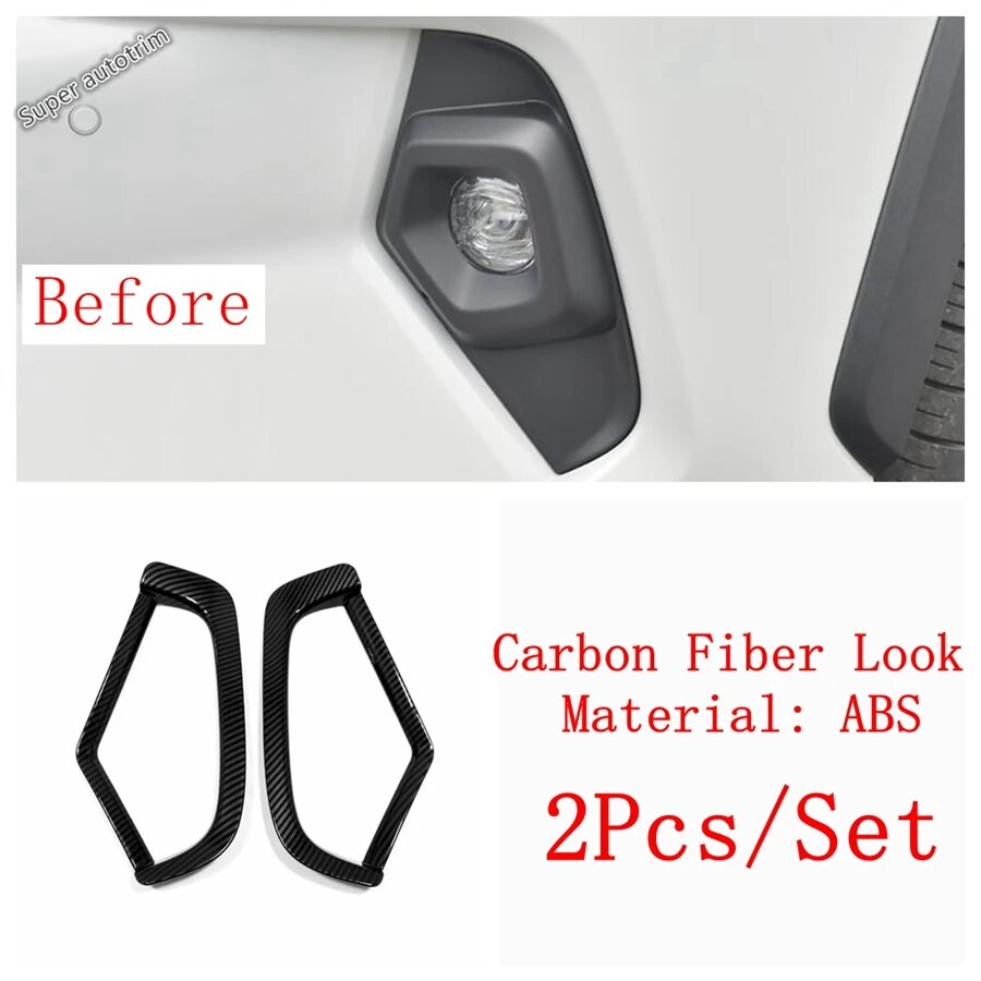Накладка на противотуманные фары, Carbon Fiber Look, 2 шт, для Toyota RAV4 XA50 2019-2022