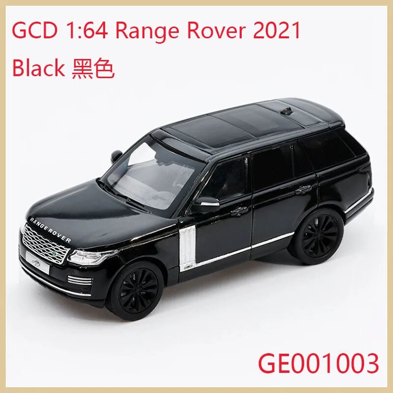 WELLY Модель автомобиля Range Rover 1:64 Черный, black