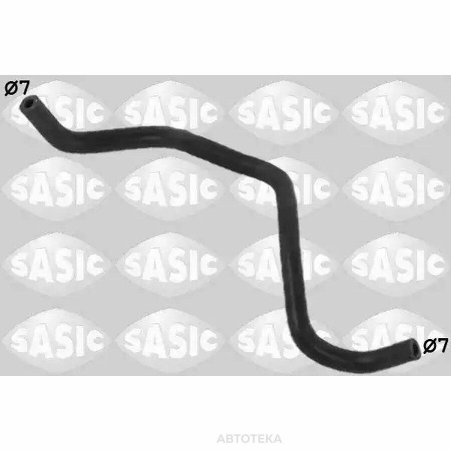 Патрубок системы охлаждения OPEL Astra H Vectra C Zafira SASIC 3406354