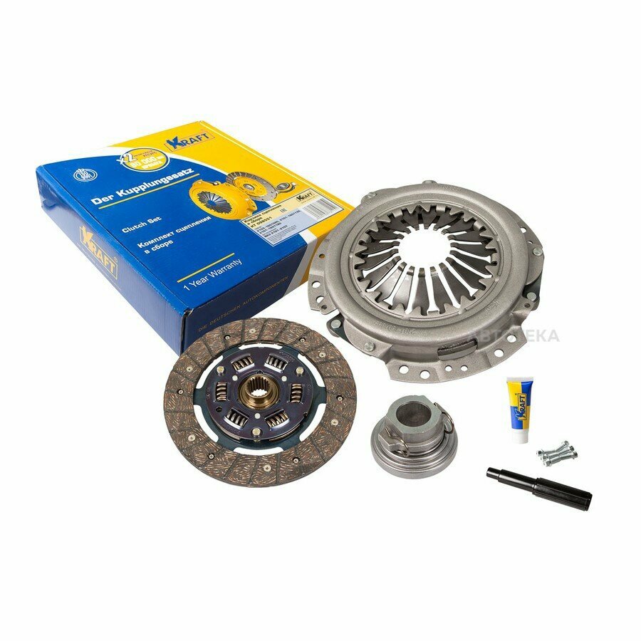 Комплект сцепления в сборе KRAFT KT098551 ВАЗ 2101-07