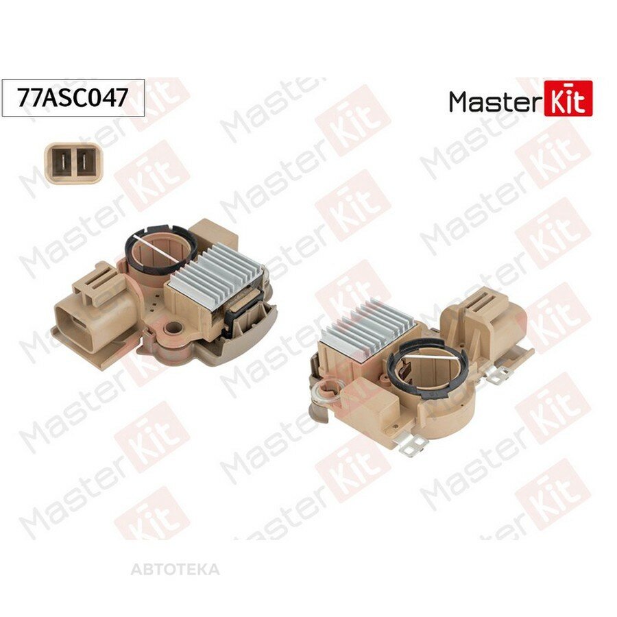 Регулятор напряжения генератора NISSAN ALMERA (N16) PRIMERA (P12) 77ASC047 MASTERKIT 77ASC047