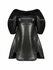 Платье ELLERY Puff-sleeve flared mini dress, размер 42, black/black