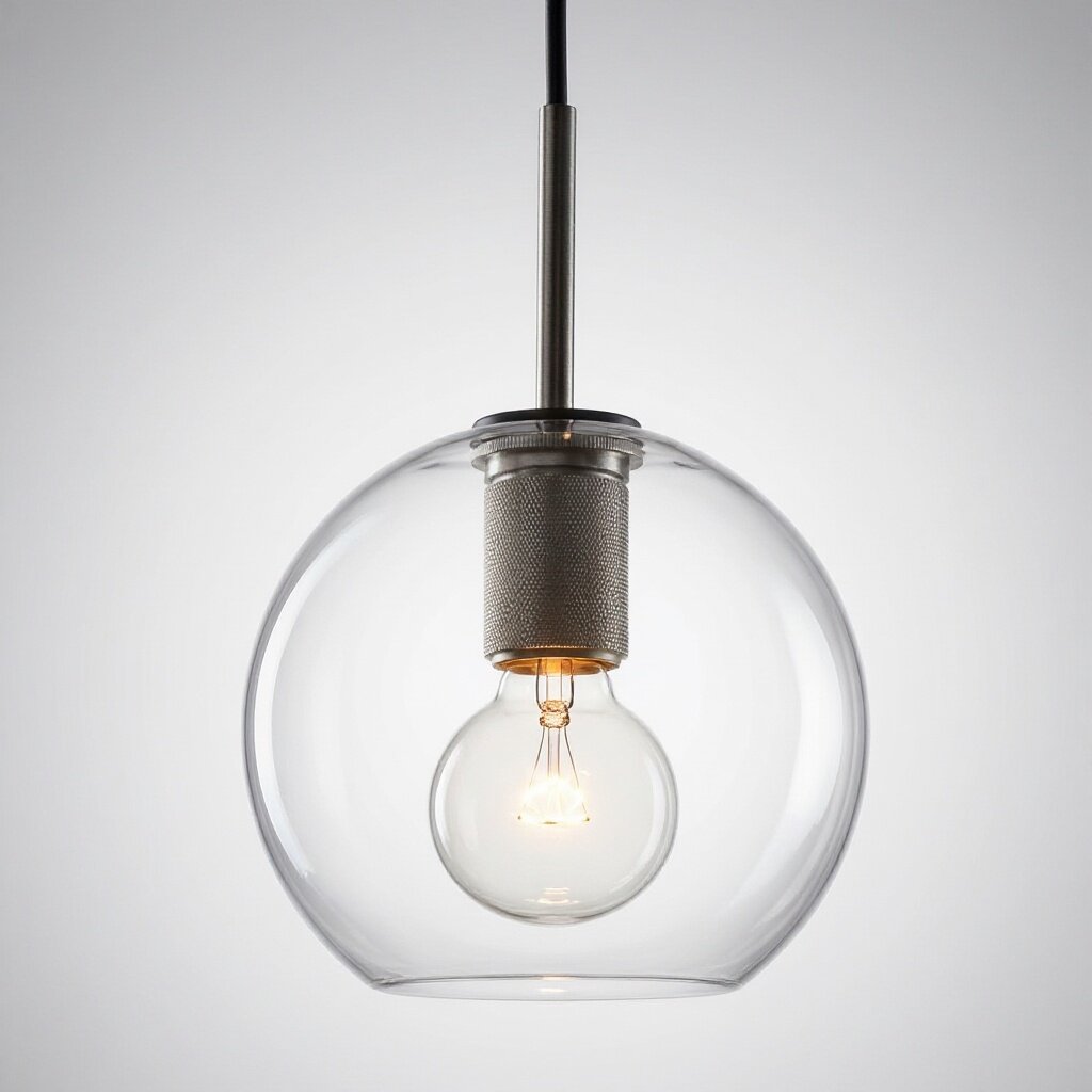 Подвесной светильник RH Utilitaire Globe Pendant Black