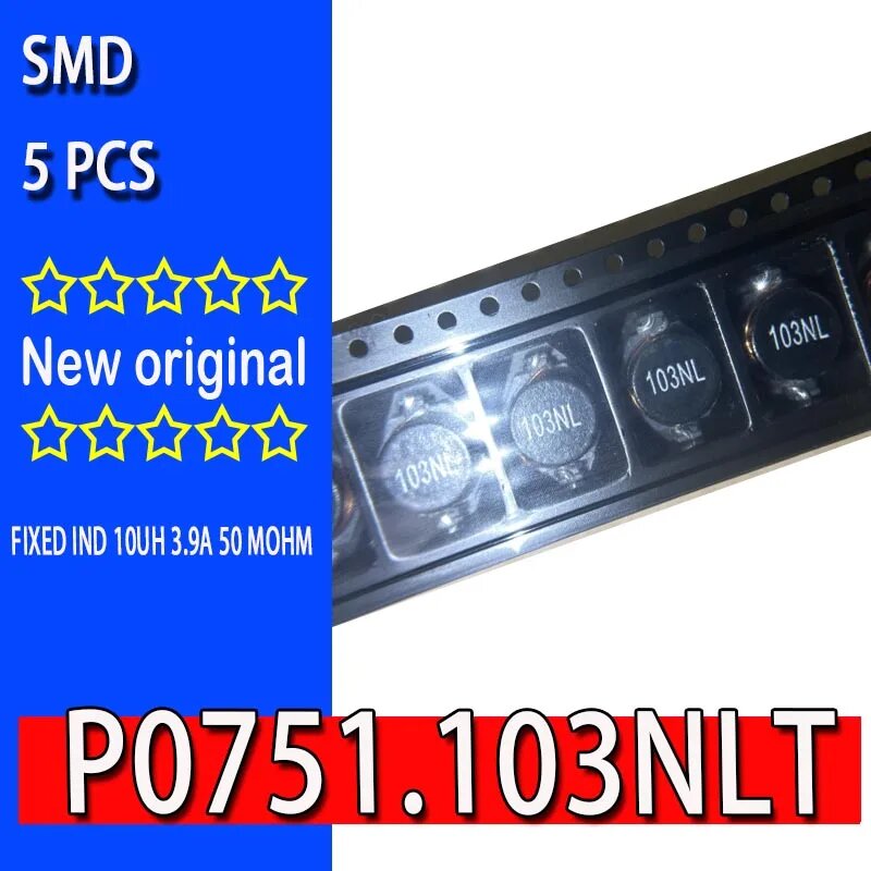 5 шт. индукторы P0751.103NLT 103NL