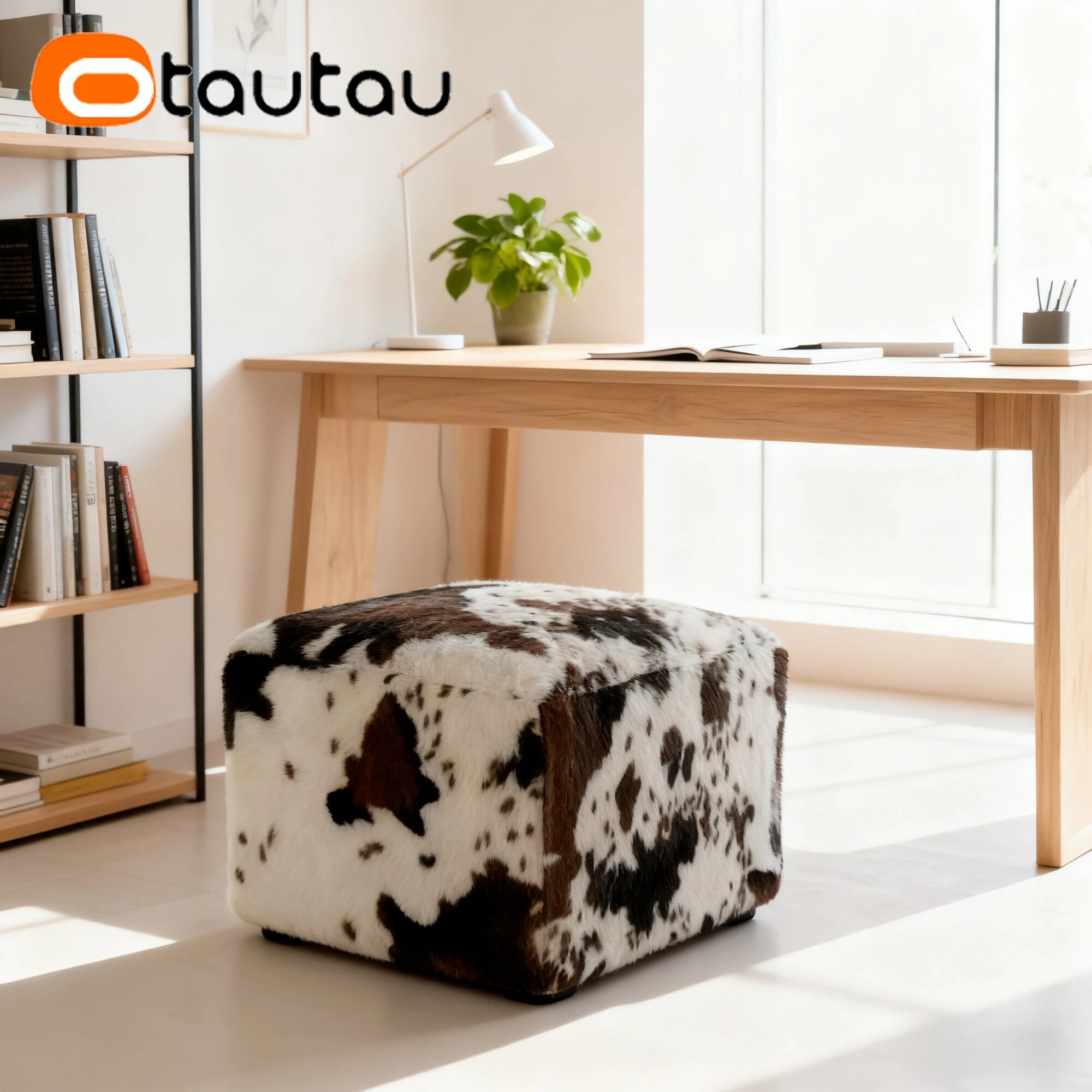 Чехол для пуф-подушек OTAUTAU JD033 из искусственного меха 06-pouf cover