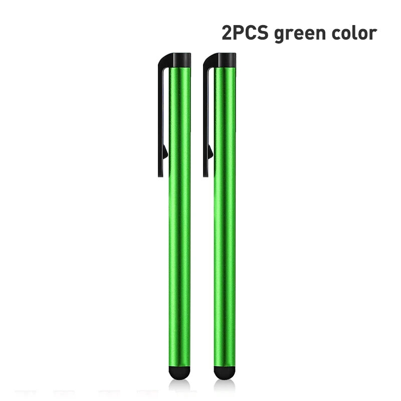 Стилус Ergonomic для сенсорных экранов iPad/iPhone/Samsung, 2шт зеленый