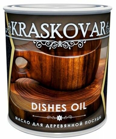 Масло для деревянной посуды и разделочных досок Kraskovar Dishes Oil бесцв. 0,75 л 1364