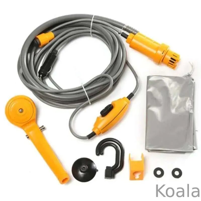 Походный душ/Автомобильный от прикуривателя 12 v для туризма, кемпинга, дачи и сада