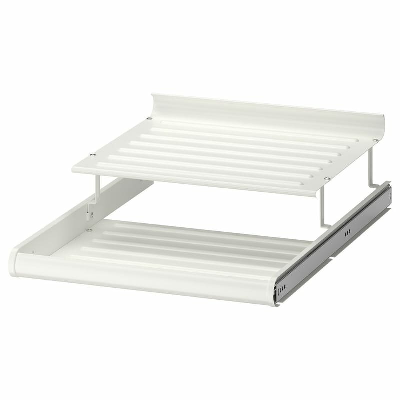 Выдвижная полка для обуви IKEA KOMPLEMENT, белый, 50x58 см 802.574.64