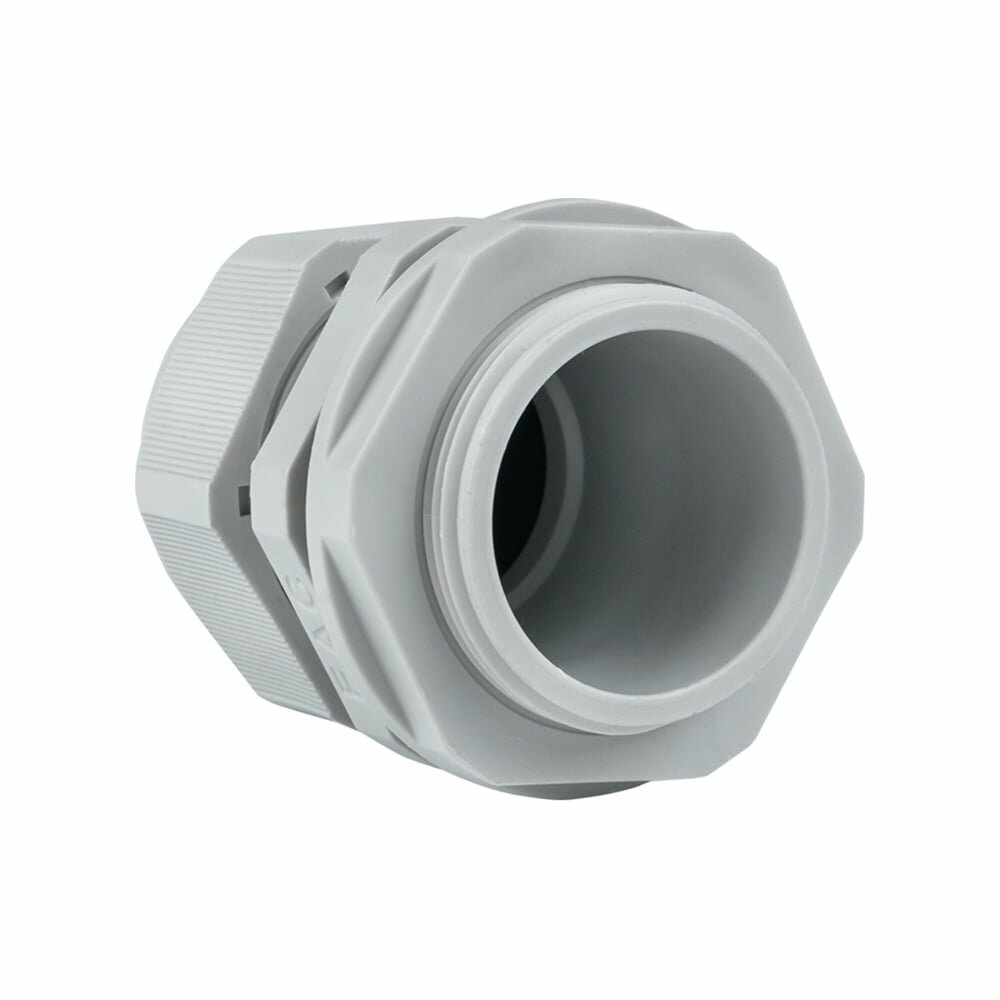 Сальник EKF PROxima PG21, IP54, d отверстия 28 мм, d провода 13-18 мм, 20 штук plc-pg-21-r — фото 1