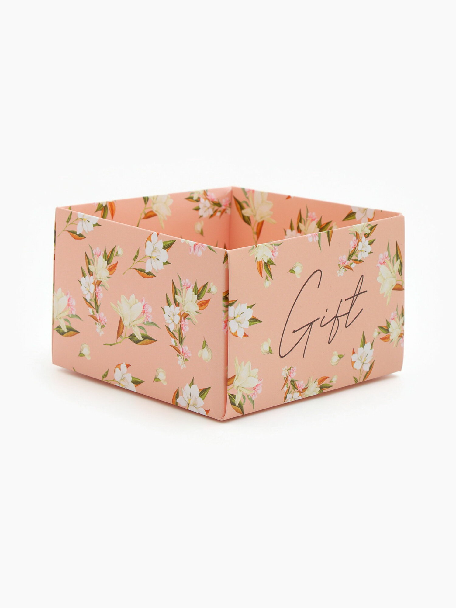 Коробка самосборная "Цветы Gift", размер 11x11x7 см, плотность 270 г/?2, 3 шт.