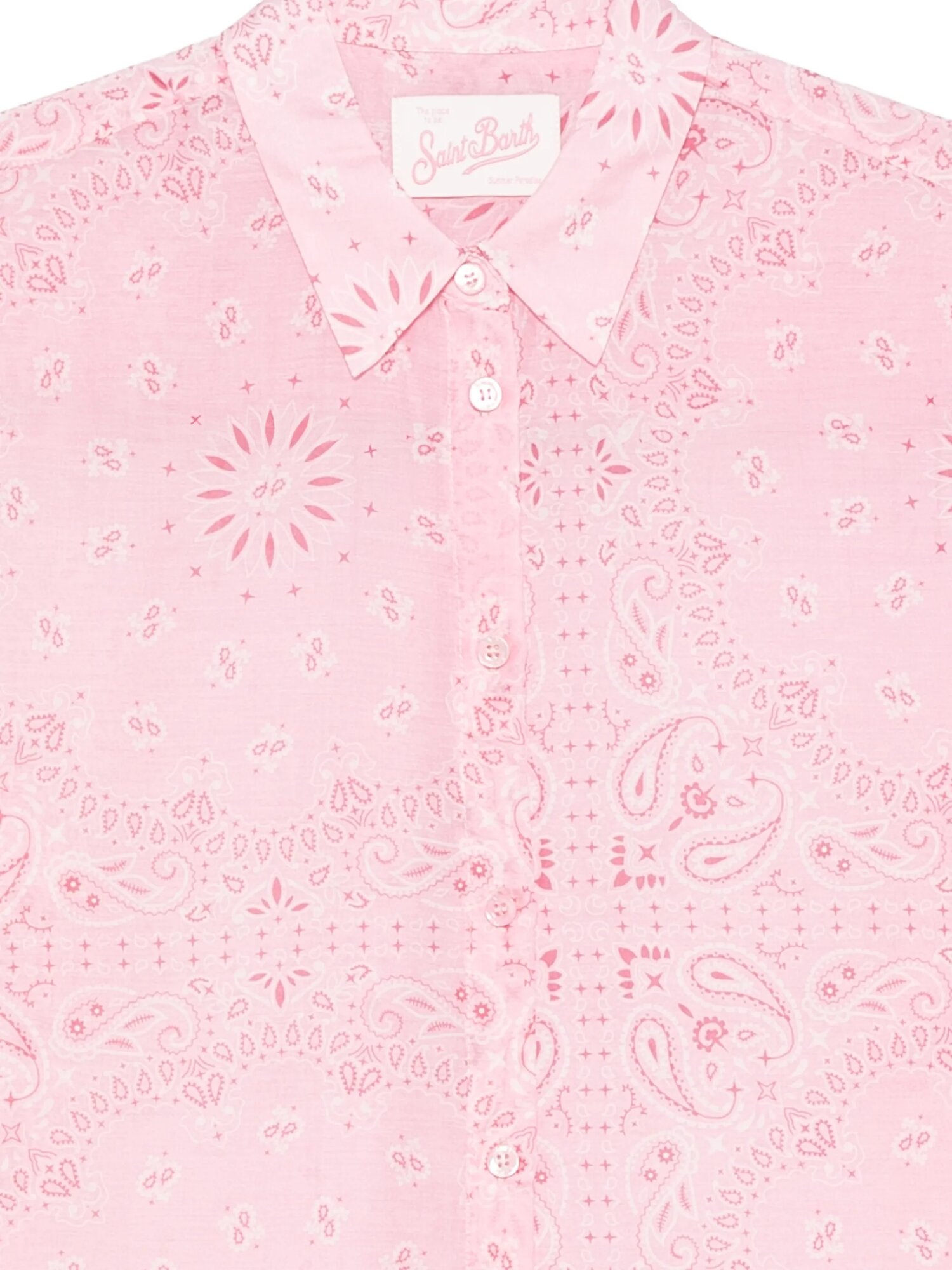 Рубашка MC2 Saint Barth Brigitte, размер 46, pink — фото 1