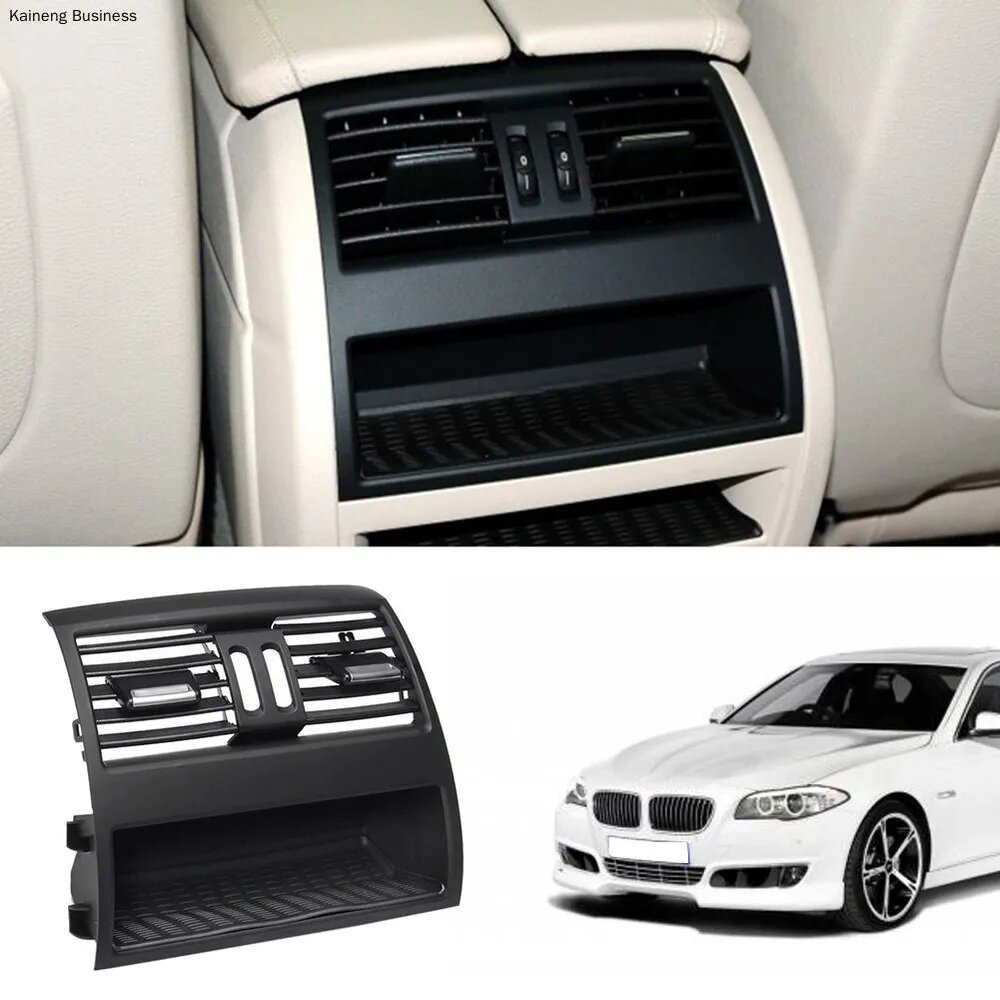 Шторка солнцезащитная 25 см х 23 см, для BMW 5 серии (F10, F18), черная, пластик