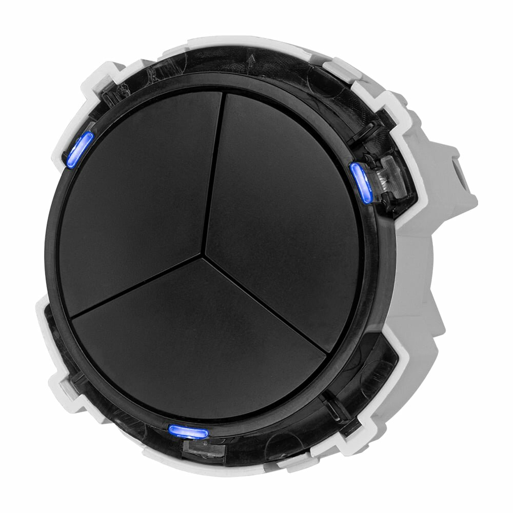 3-клавишный выключатель TDM ELECTRIC 16а 250в кнопочный Механизм агат, "байкал" SQ1819-0226