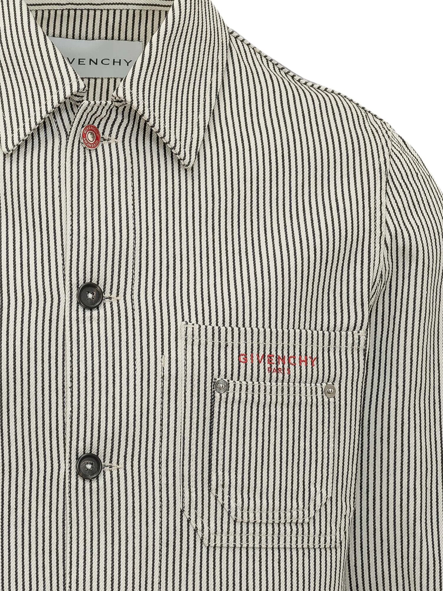 Куртка GIVENCHY Stripe-print jacket, размер 50 — фото 1