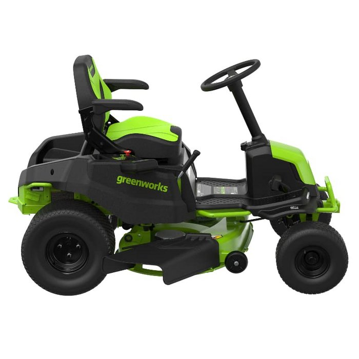 Трактор садовый аккумуляторный GreenWorks GC82LT107 7404507