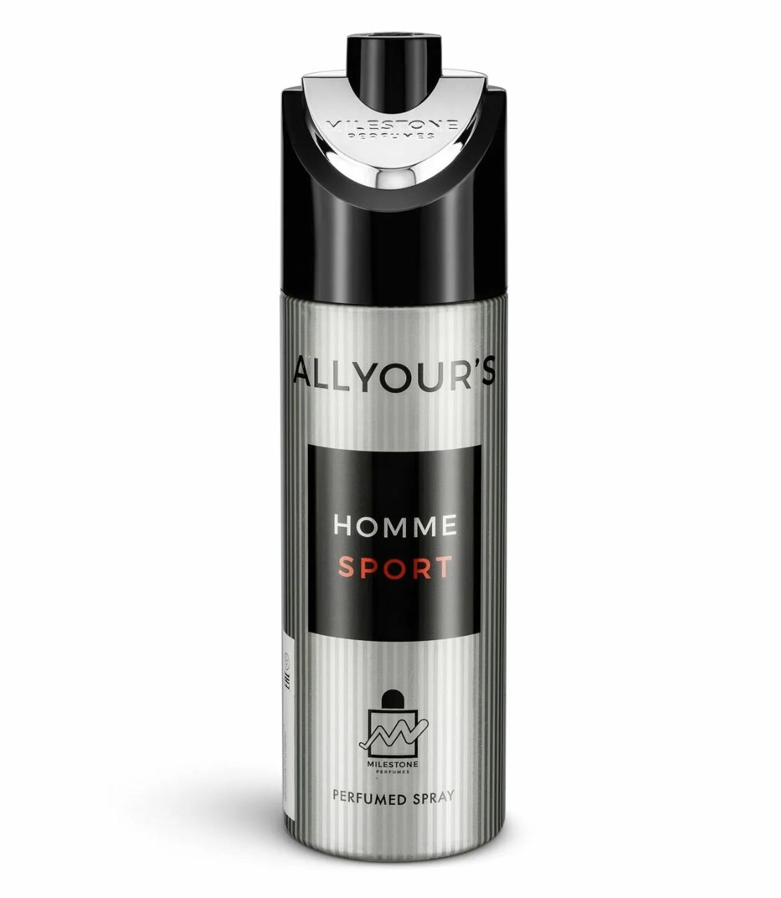 Milestone ALL YOUR'S HOMME SPORT Парфюмированный дезодорант мужской 200мл
