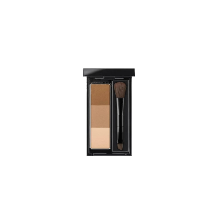 Тени для бровей женские KATE 3D Effect Styling Tricolor Eyebrow Powder EX 4/EX 5 2.2g, оттенок EX-14