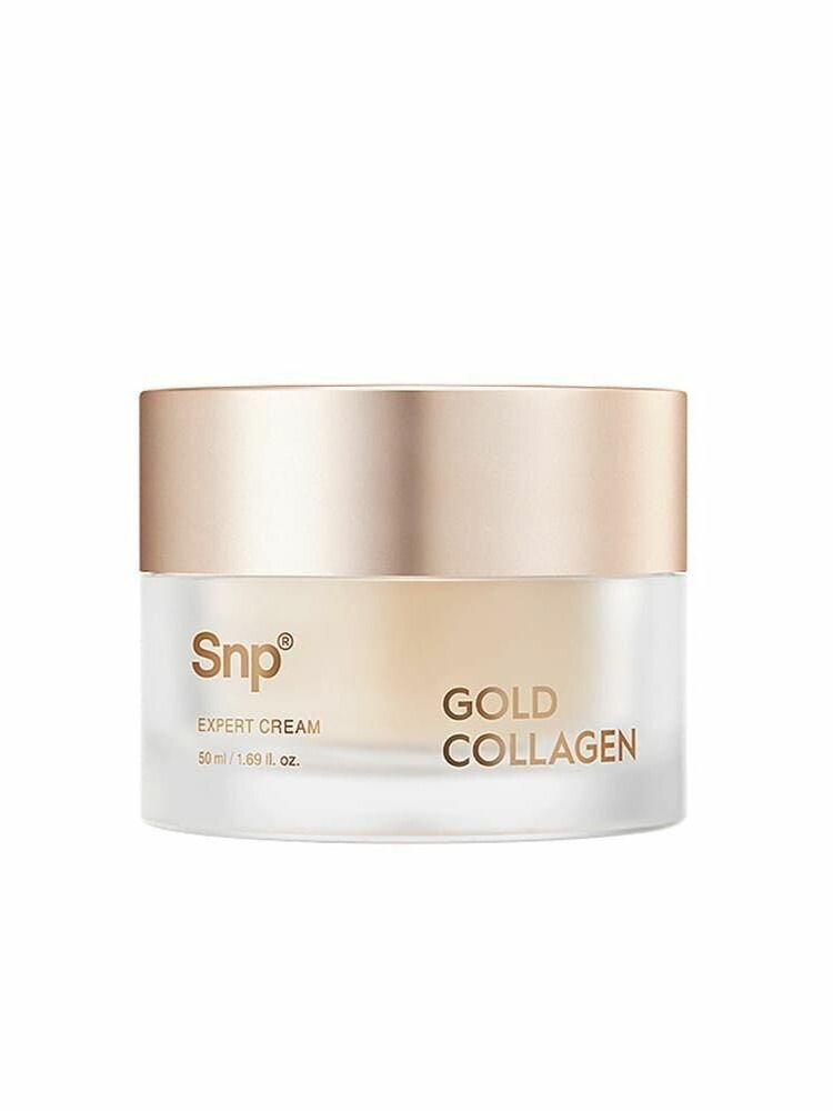 SNP Увлажняющий и питательный крем для лица GOLD COLLAGEN EXPERT CREAM, 50 мл