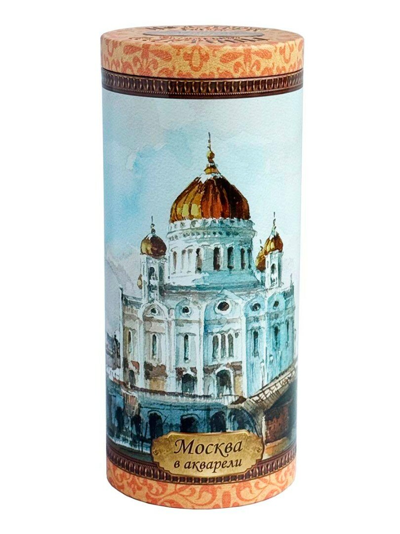 Чай черный GET&JOY - Храм Христа Спасителя, Шри-Ланка, жесть, 50 гр.